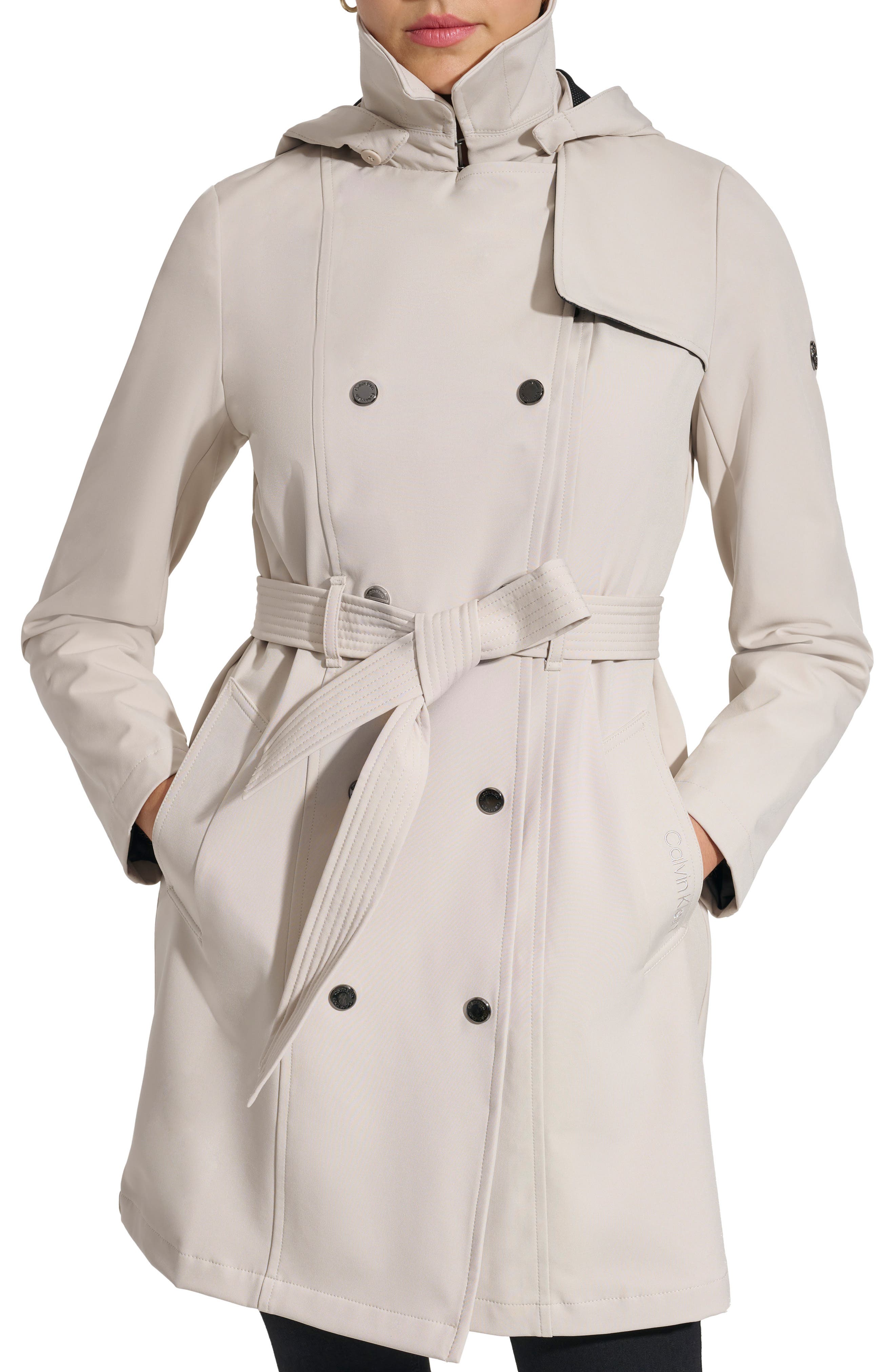 Calvin Klein Soft Shell Trench Coat | Nordstromrack