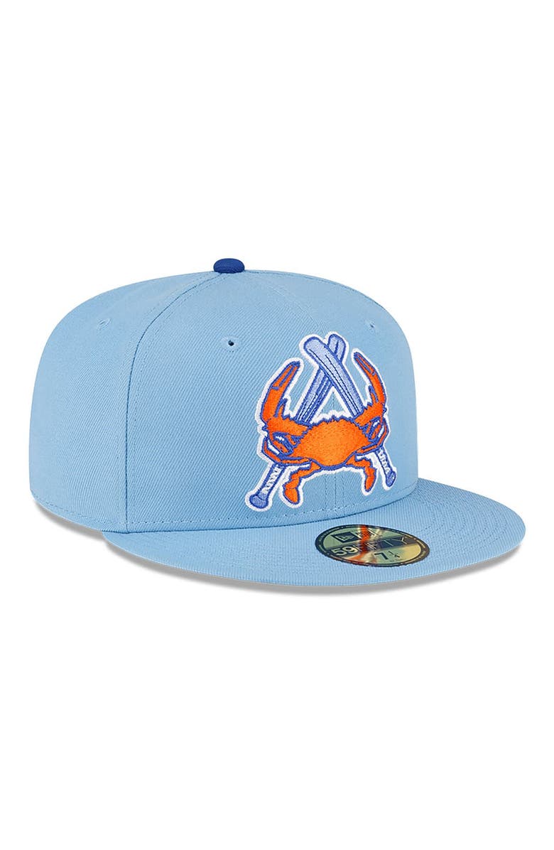 New Era Men's New Era Light Blue Aberdeen IronBirds Authentic ...