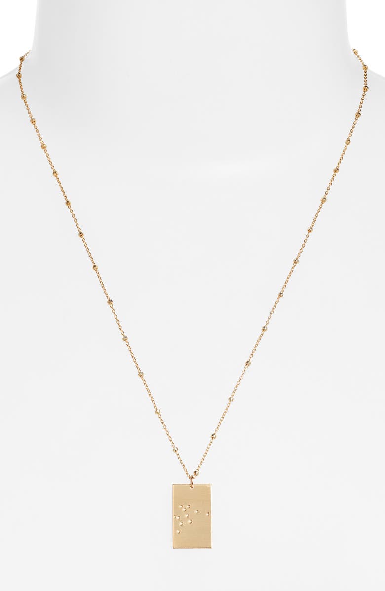 Set & Stones Zodiac Constellation Pendant Necklace | Nordstrom