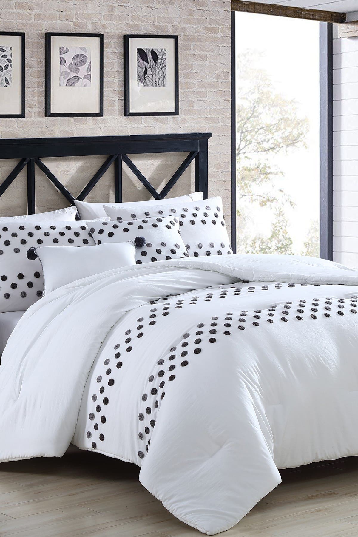 Modern Threads Mia 5-Piece Washed-Tufted Comforter Set | Nordstromrack