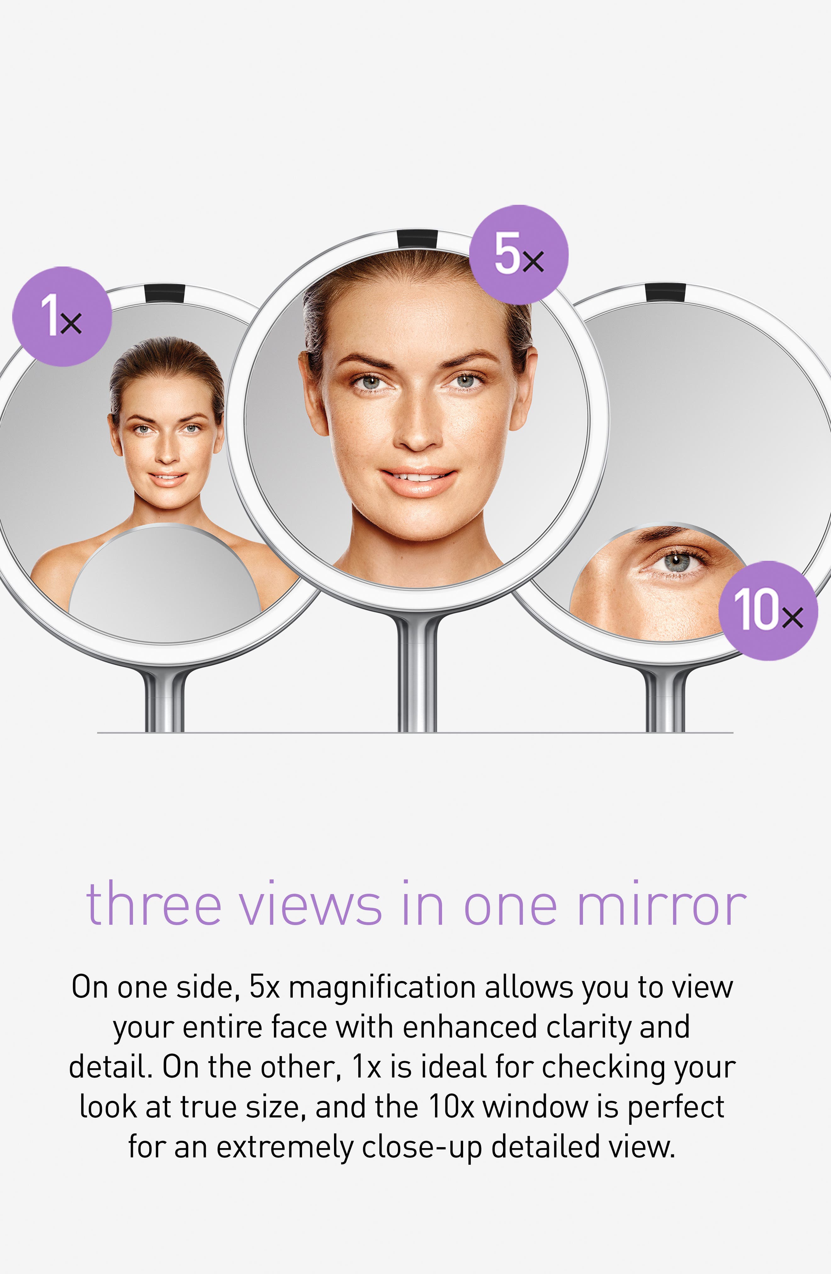 simplehuman Trio Max Sensor Mirror | Nordstrom