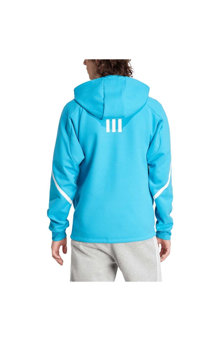 adidas Men's adidas Blue Charlotte FC 2024 Anthem Travel Raglan Sleeve ...