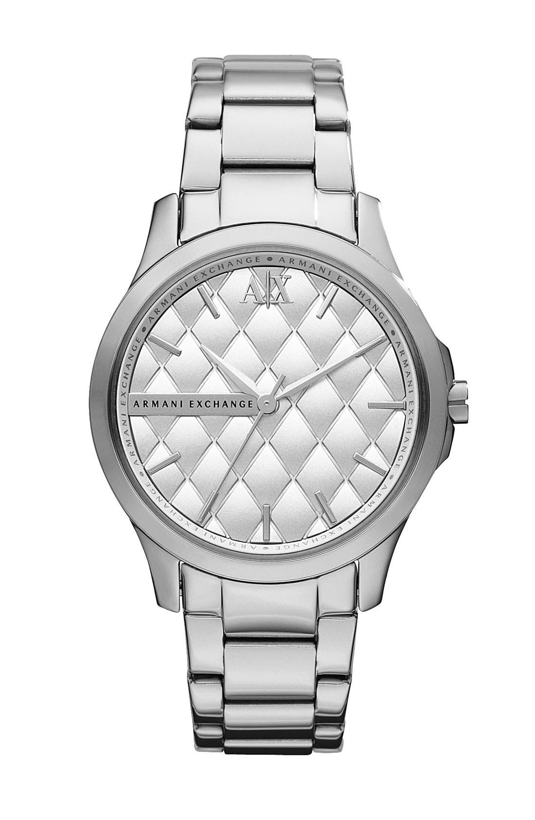 AX Armani Exchange Quilted Dial Watch, 36mm (Online Only) | Nordstrom