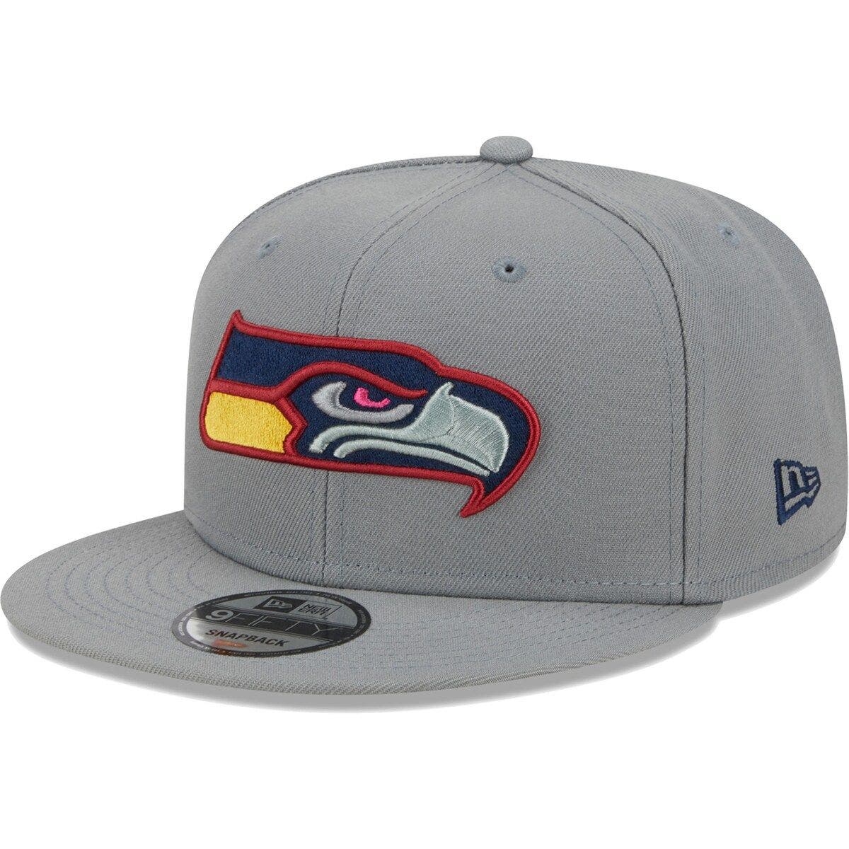New Era Men's New Era Gray Seattle Seahawks Color Pack Multi 9FIFTY ...