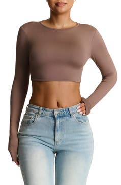 Long Sleeve Crop Tops For Women Nordstrom Rack Long Sleeve Crop Tops For Women Nordstrom Rack