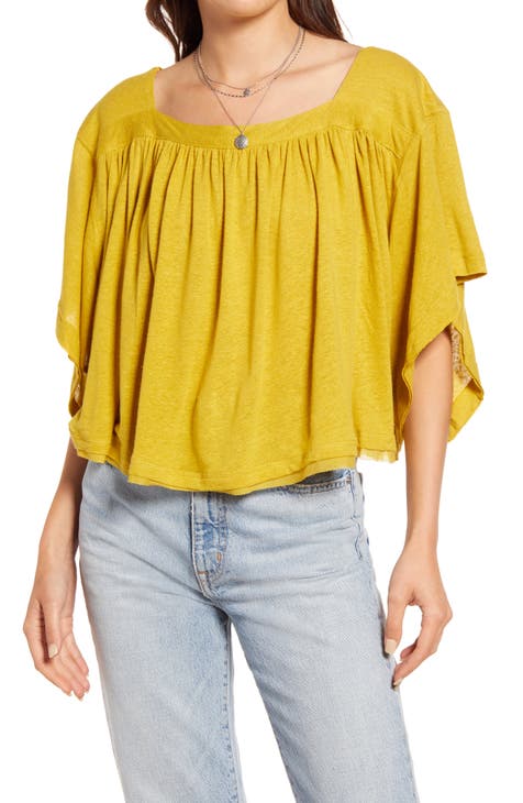 Women's Yellow Tops | Nordstrom