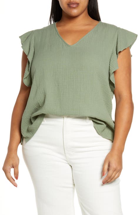 Women's Green Tops | Nordstrom