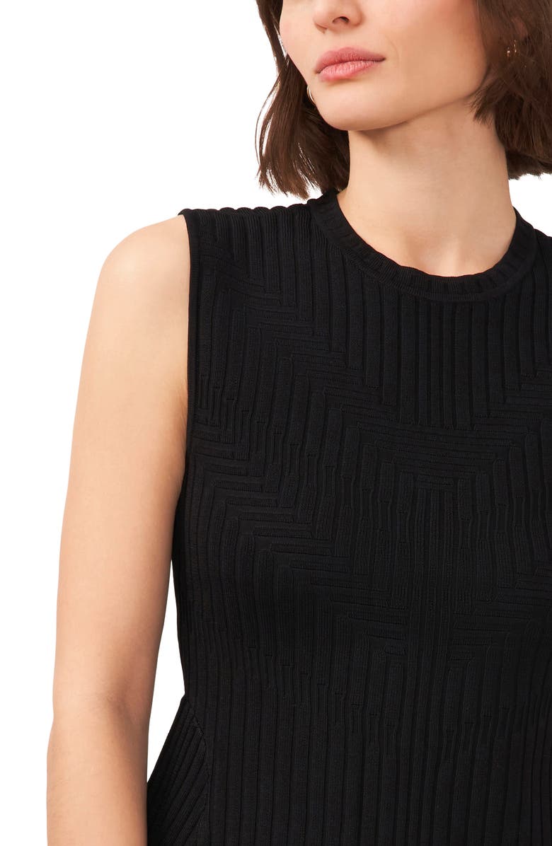 Halogen® Sleeveless Peplum Sweater | Nordstrom