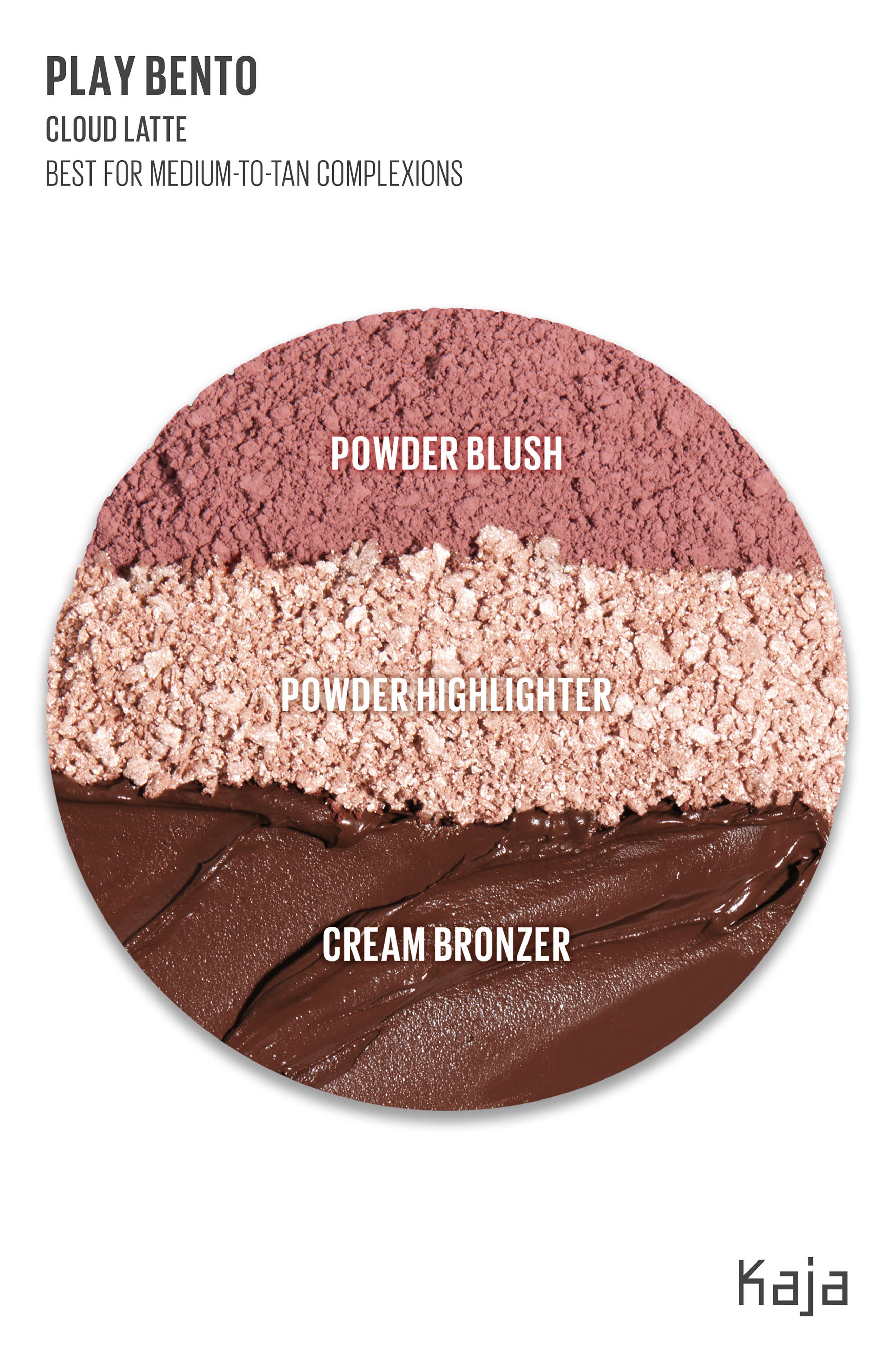 Kaja Face Bento Palette Stack in Dolce Cappuccino | Smart Closet