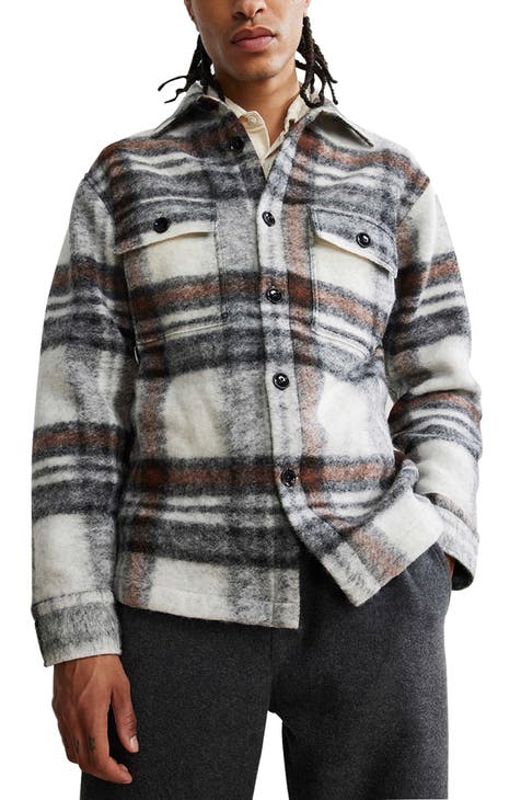 Men's Wool Blend Shirt Jackets | Nordstrom