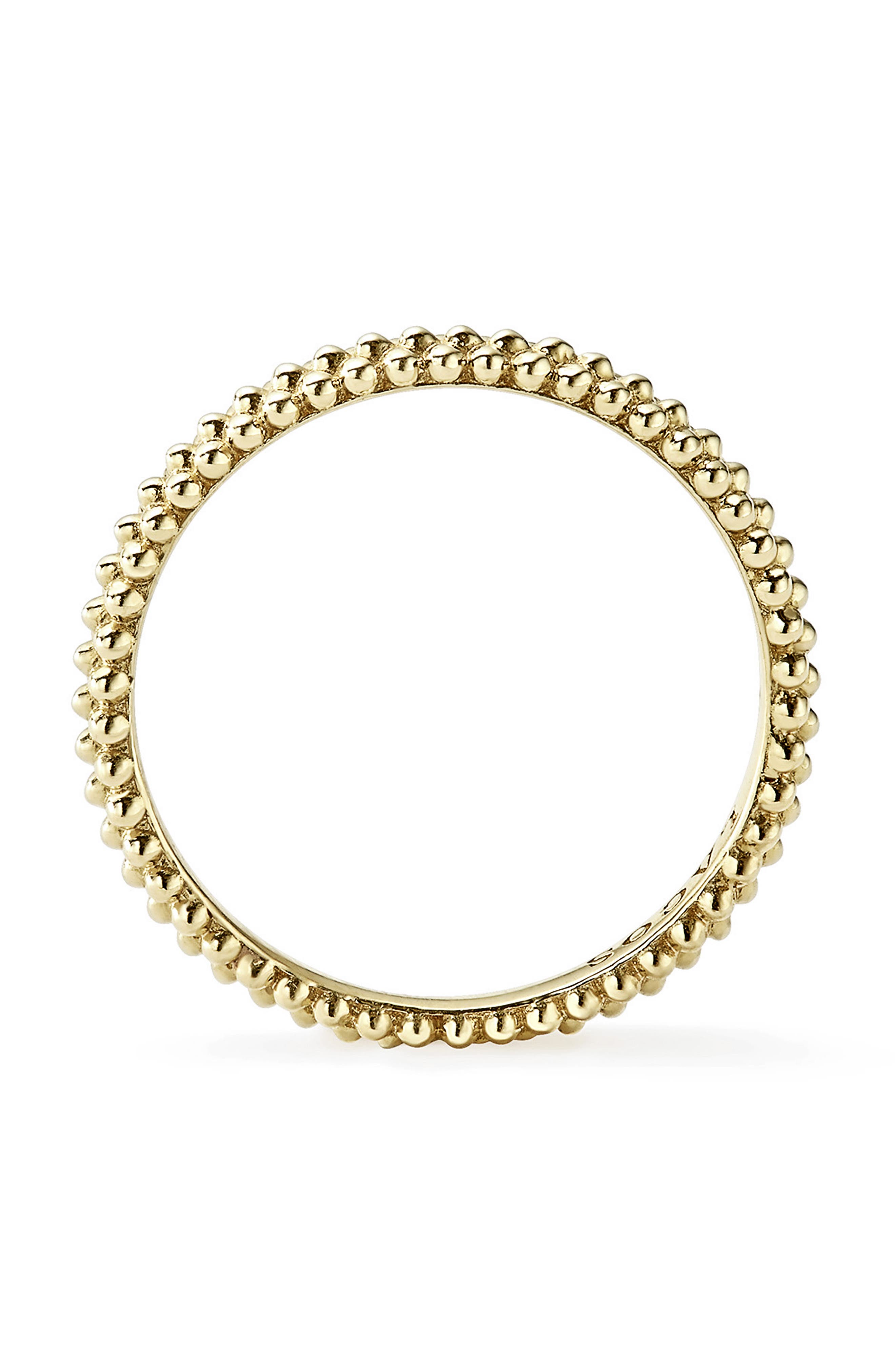 LAGOS Caviar Beaded Stacking Ring | Nordstrom