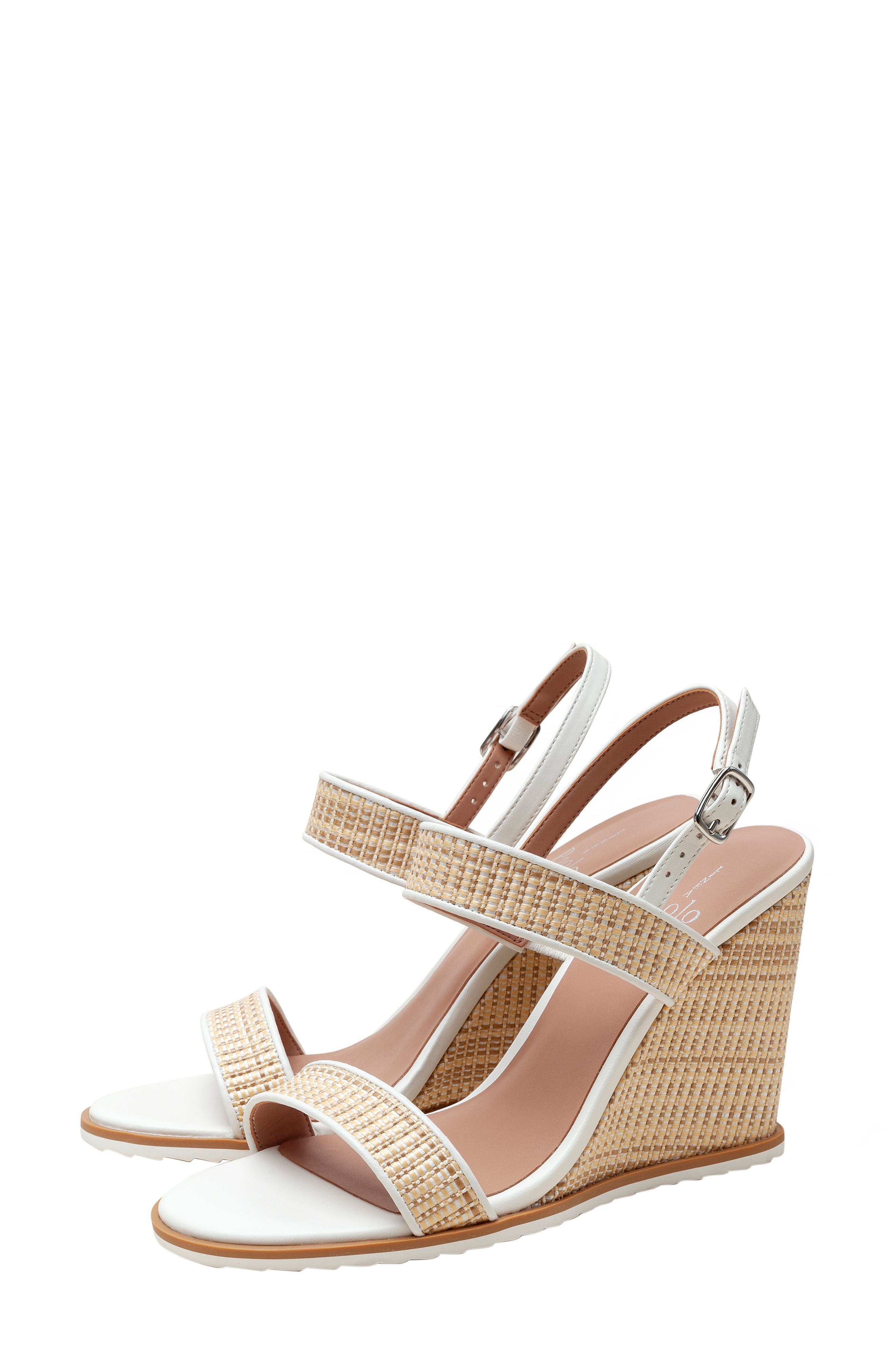 Linea Paolo Edith Wedge Sandal in Tan/Desert | Smart Closet