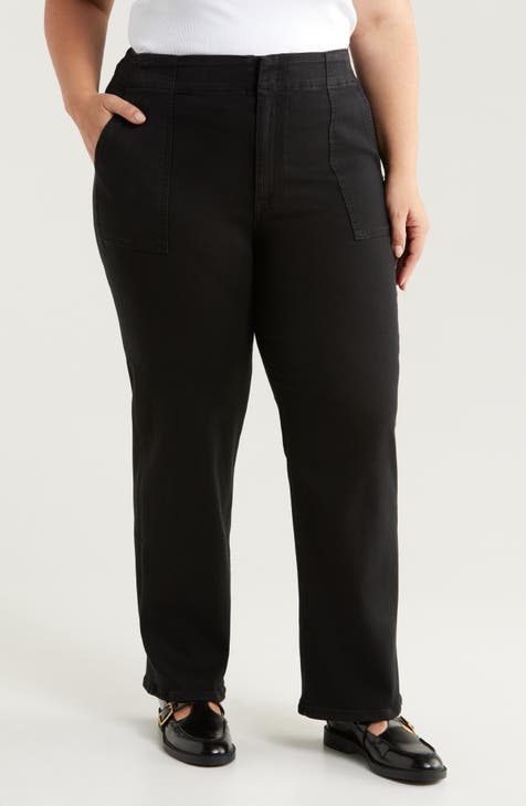 Women's Wide Leg Plus-Size Jeans | Nordstrom