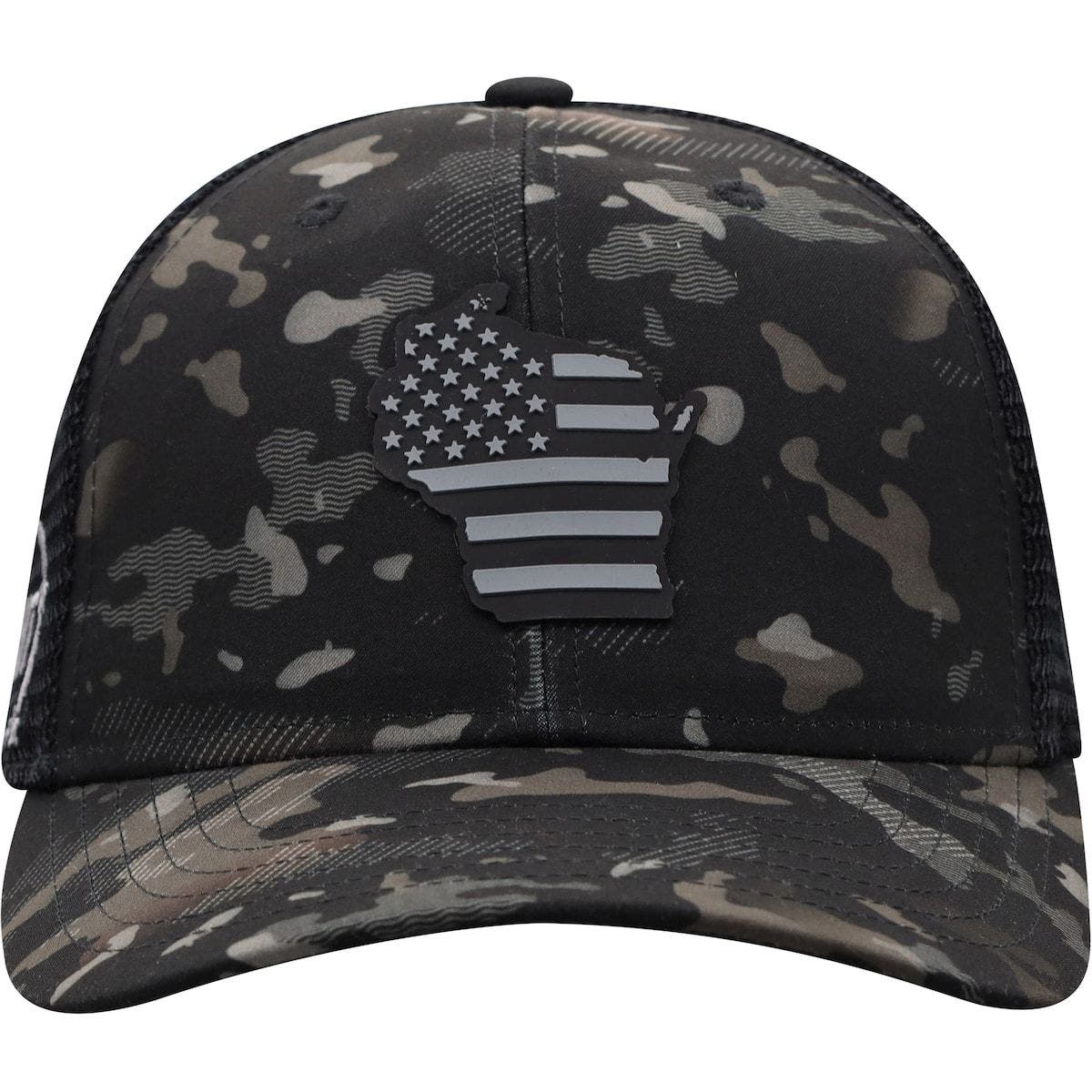 TOP OF THE WORLD Men's Top of the World Black Wisconsin Badgers OHT ...