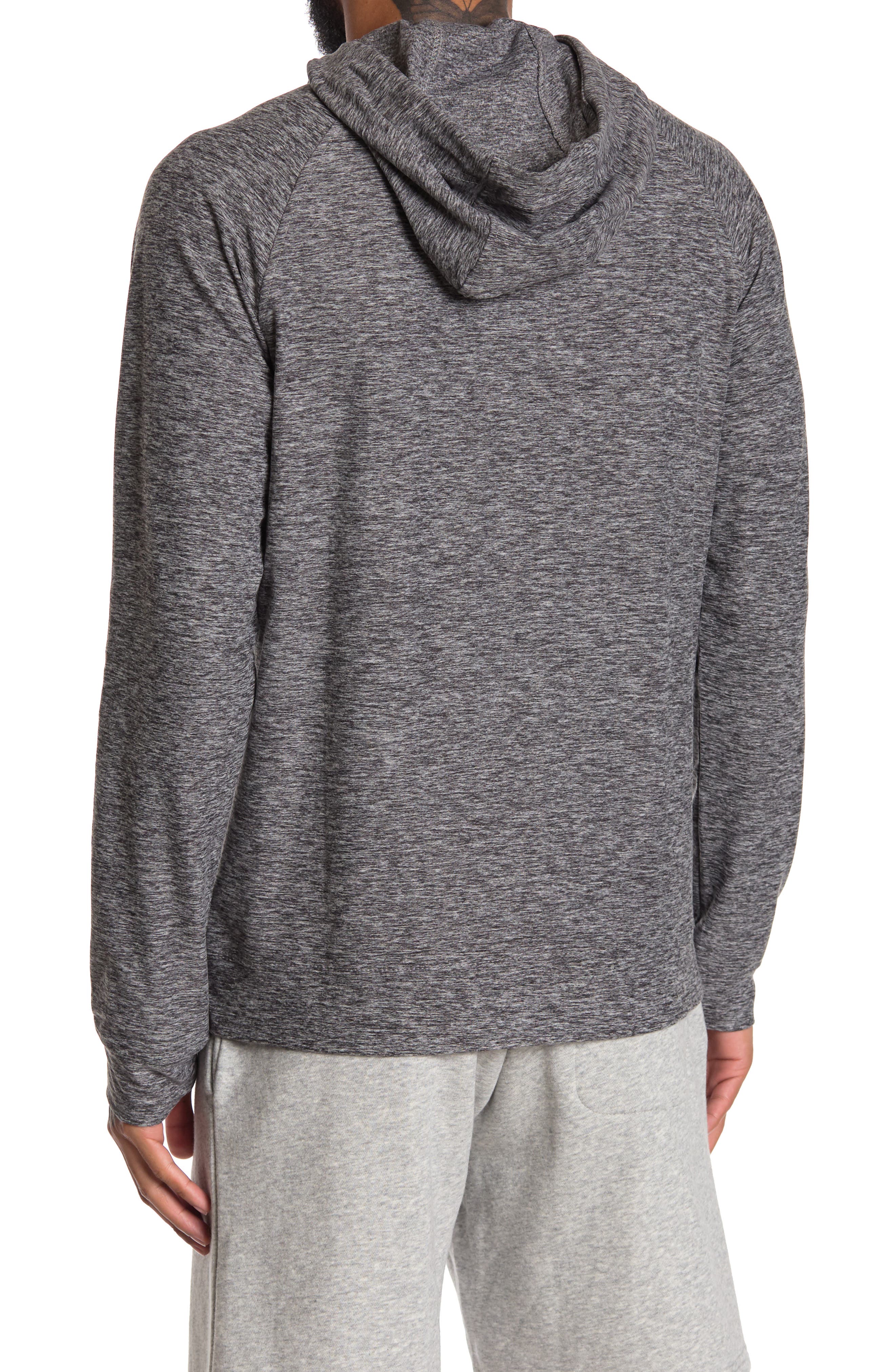 90 DEGREE BY REFLEX Heathered Pullover Hoodie | Nordstromrack