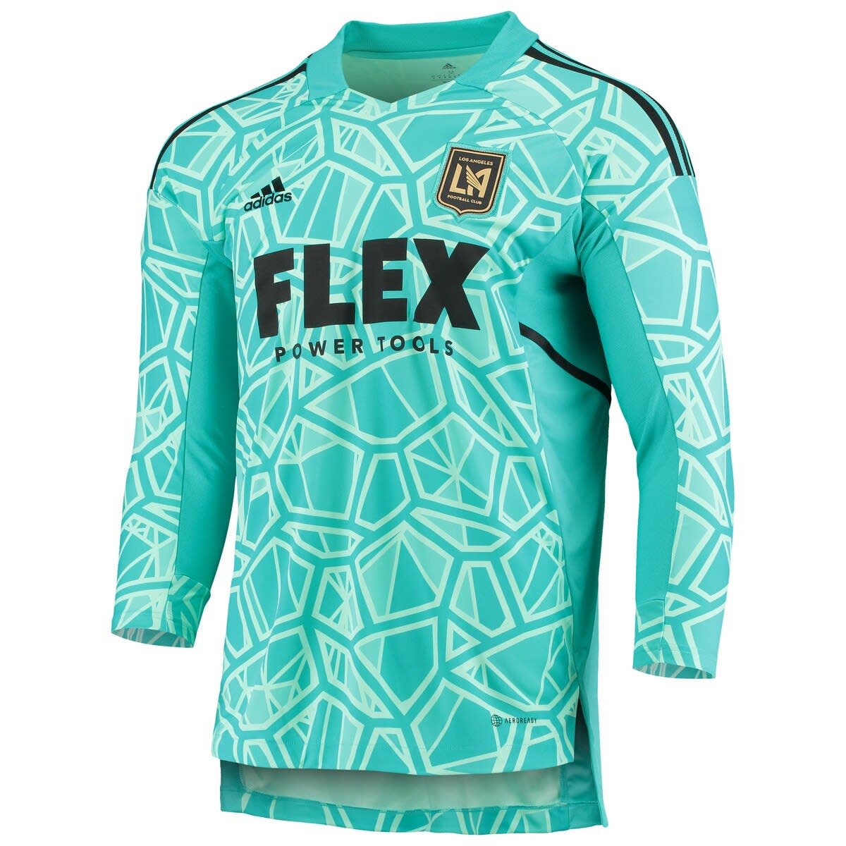 adidas Men's adidas Mint/Black LAFC Goalkeeper Jersey | Nordstrom