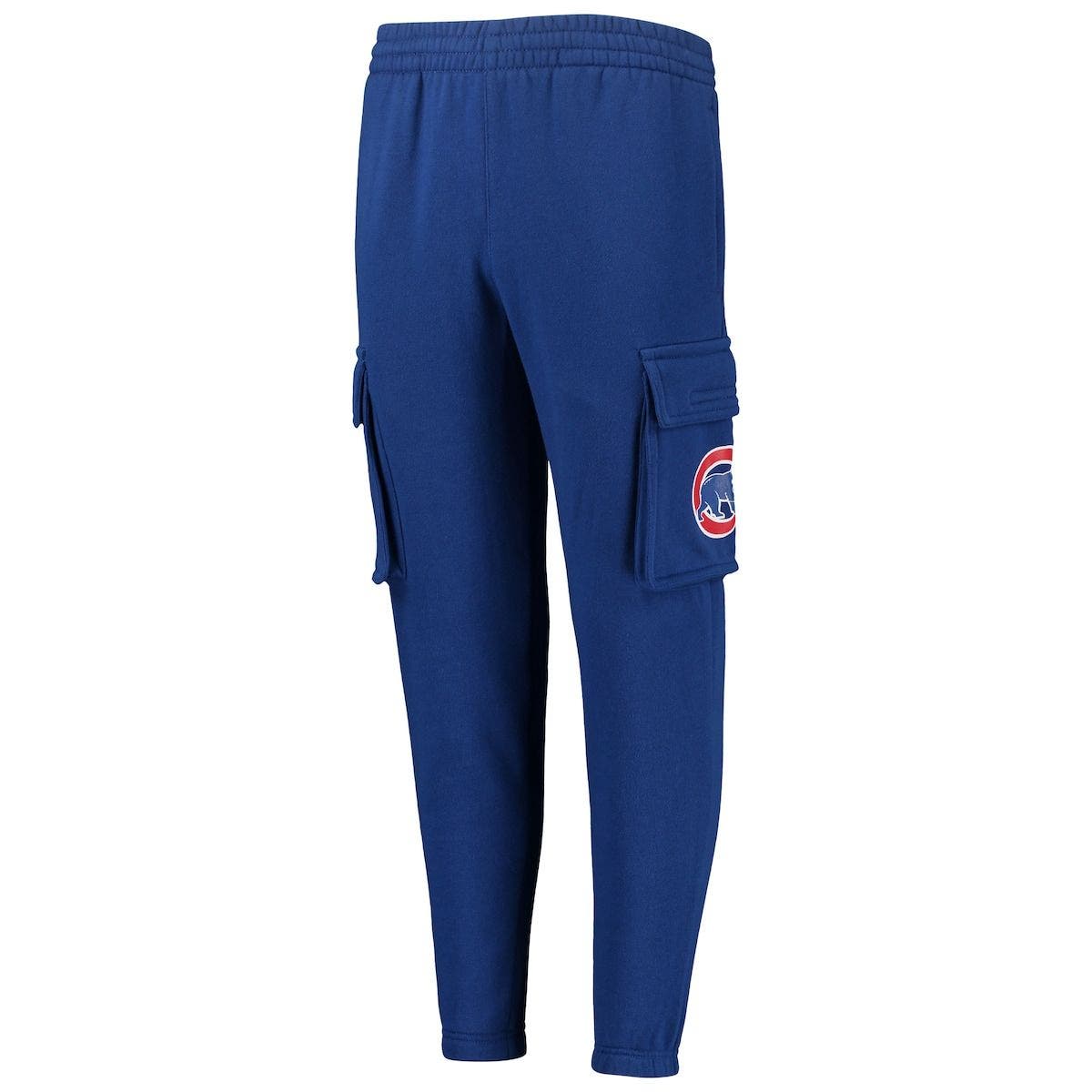 Outerstuff Youth Royal Chicago Cubs Players Anthem Fleece Cargo Pants ...
