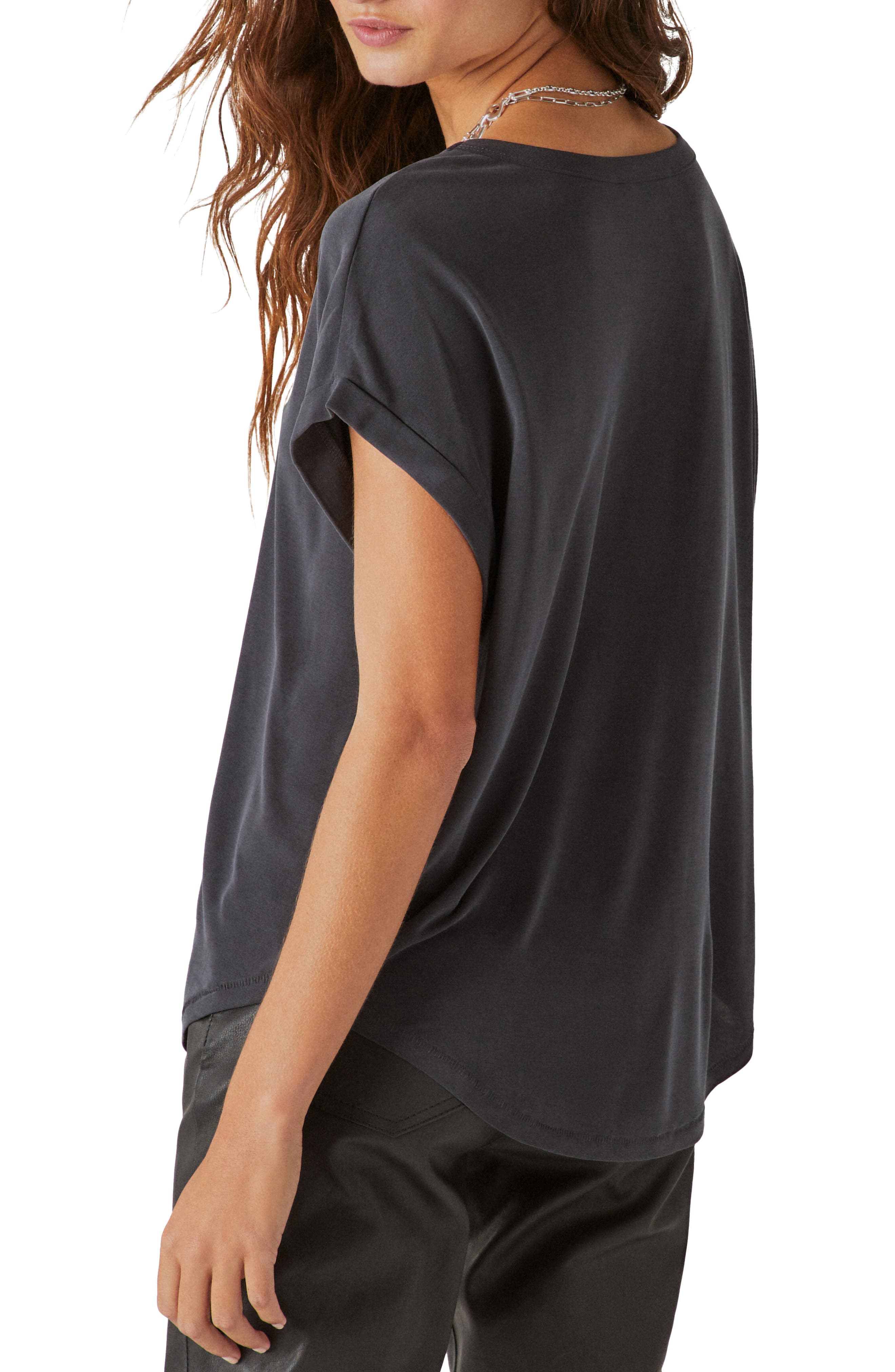 Women's Short Sleeve Sandwash Dolman Tee - Lucky Brand | AI