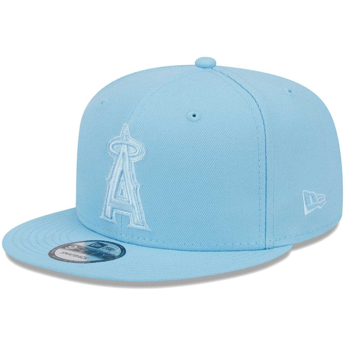 New Era Men's New Era Light Blue Los Angeles Angels Spring Color Basic ...