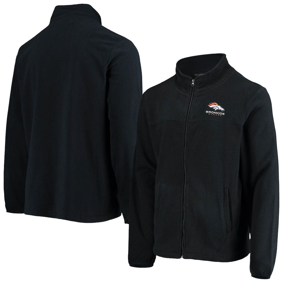 DUNBROOKE Men's Dunbrooke Navy Denver Broncos Hayden Lightweight Full ...