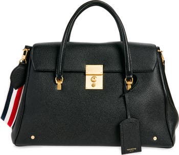 Thom Browne Mr. Thom Soft Pebble Grain Leather Luggage Bag | Nordstrom