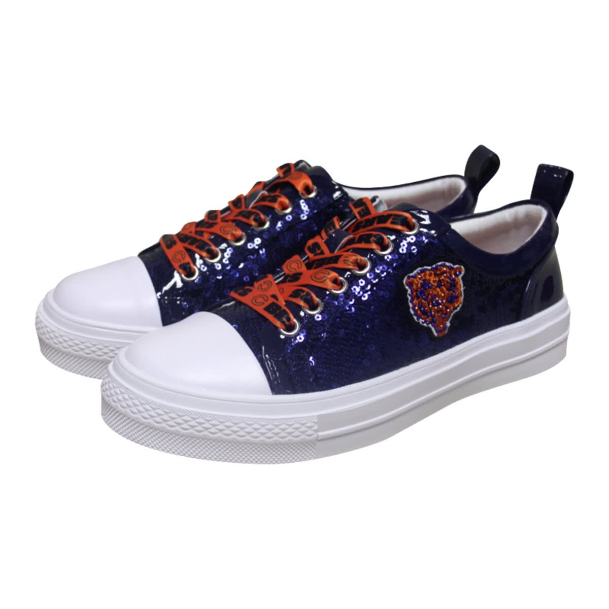 CUCE Women's Cuce Navy Chicago Bears Team Sequin Sneakers | Nordstrom
