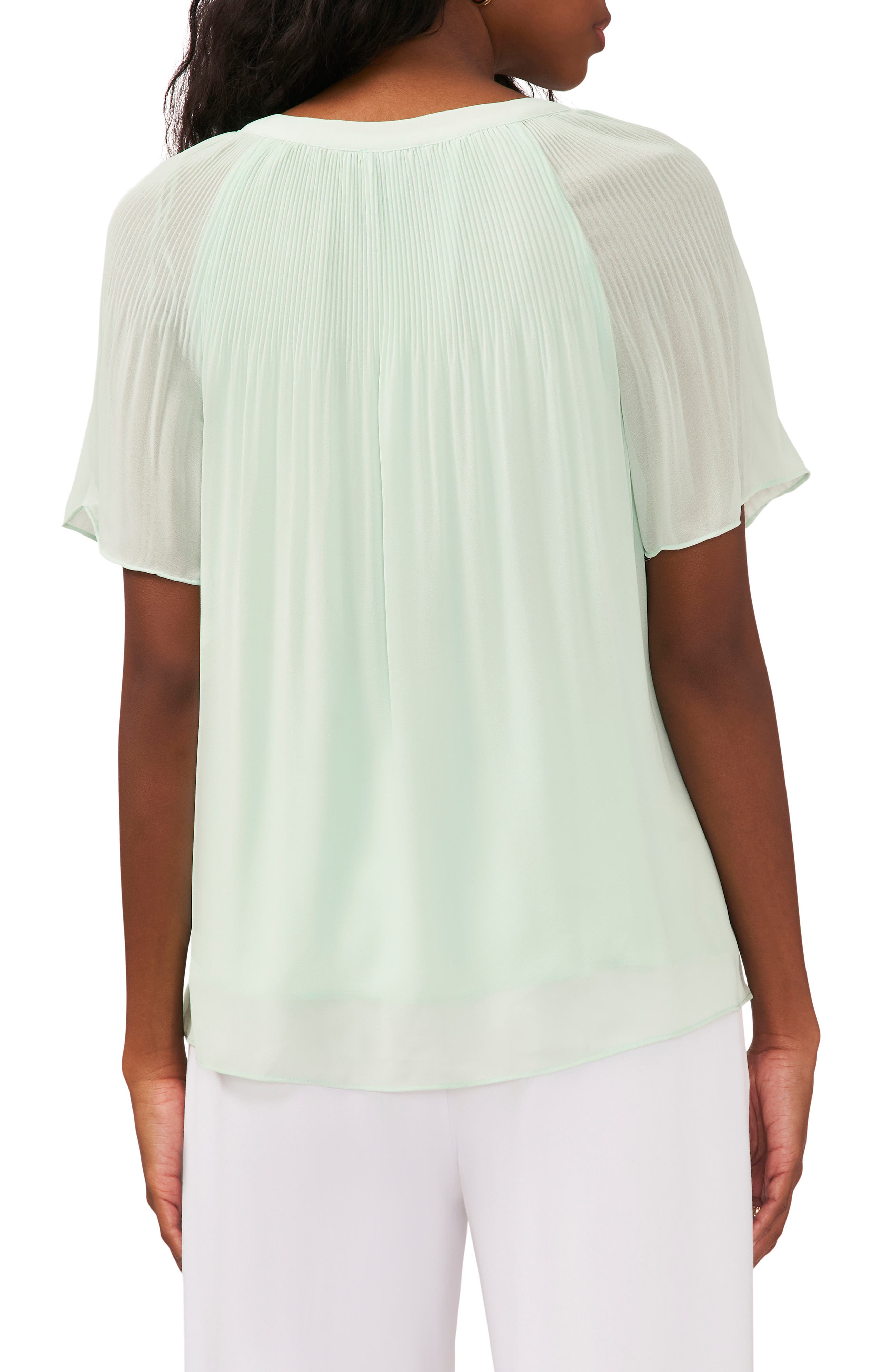 Halogen® Release Pleat Blouse | Nordstrom