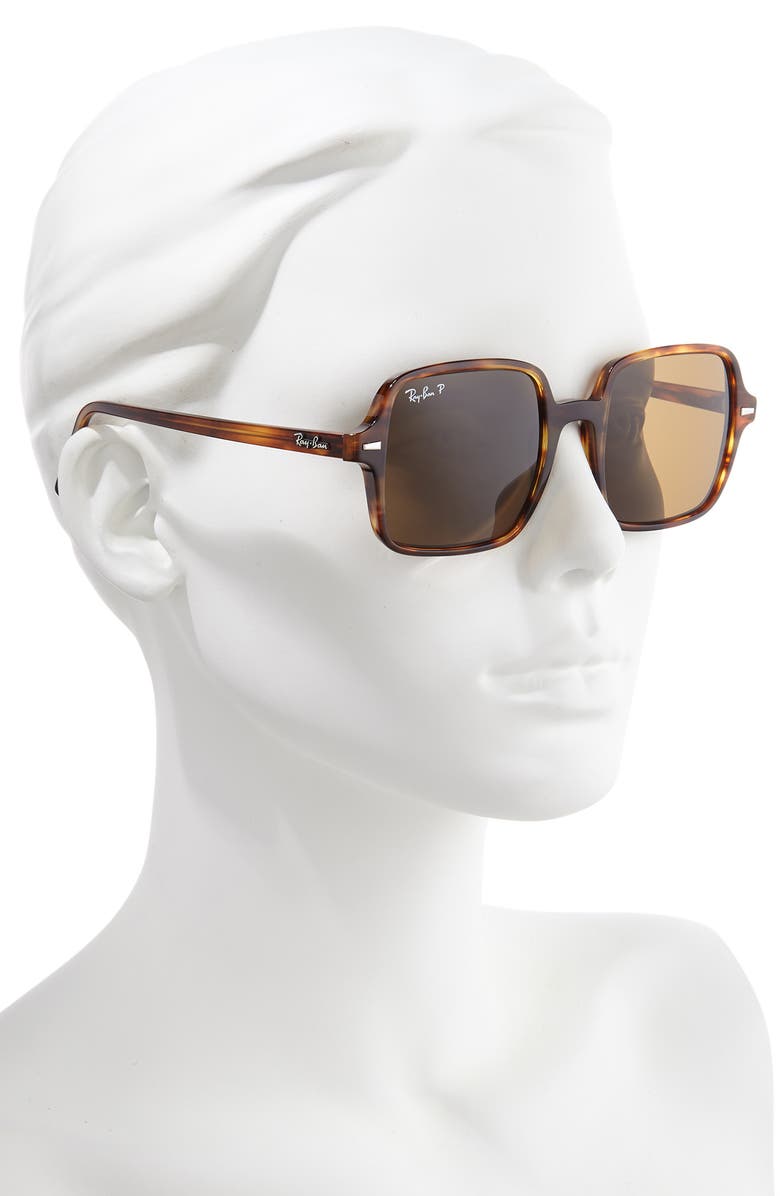 Ray-Ban 53mm Polarized Square Sunglasses | Nordstrom