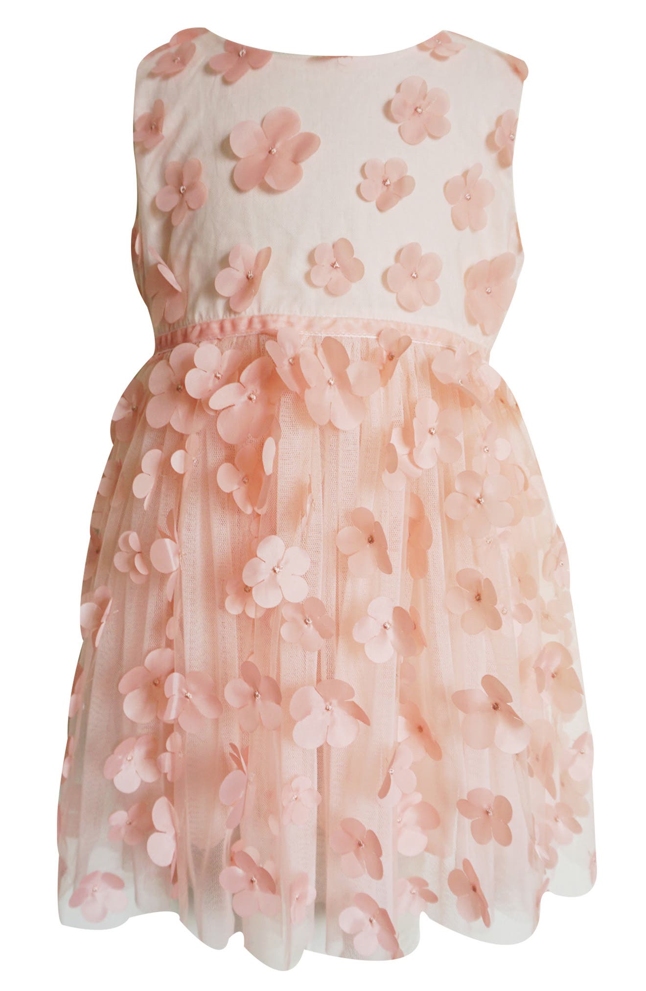 Popatu 3D Flower Tulle Dress | Nordstrom