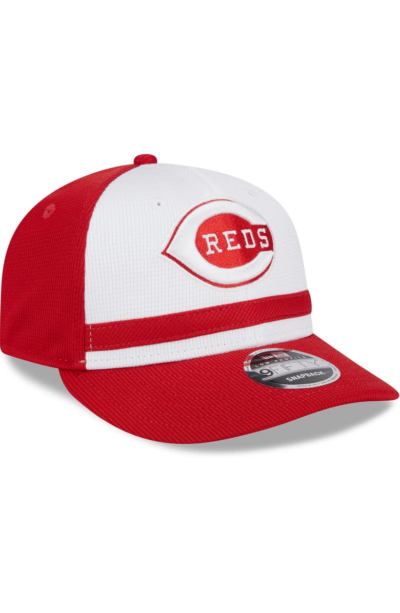 New Era Men's New Era White Cincinnati Reds 2024 Batting Practice Low ...