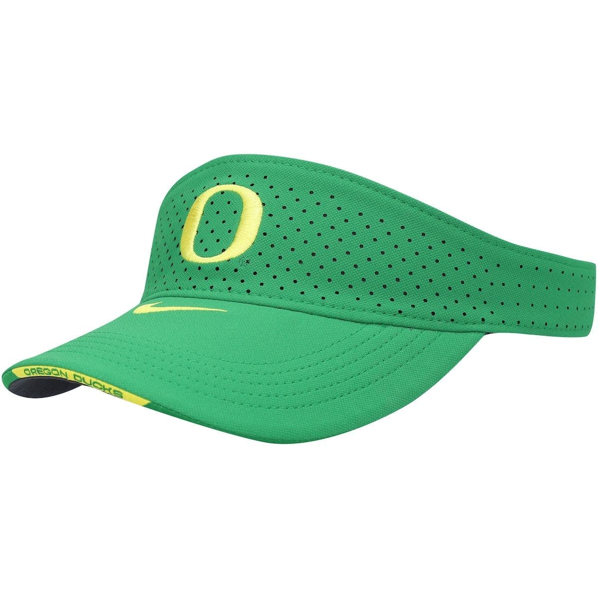 Nike Men's Nike Green Oregon Ducks 2021 Sideline Performance Visor ...