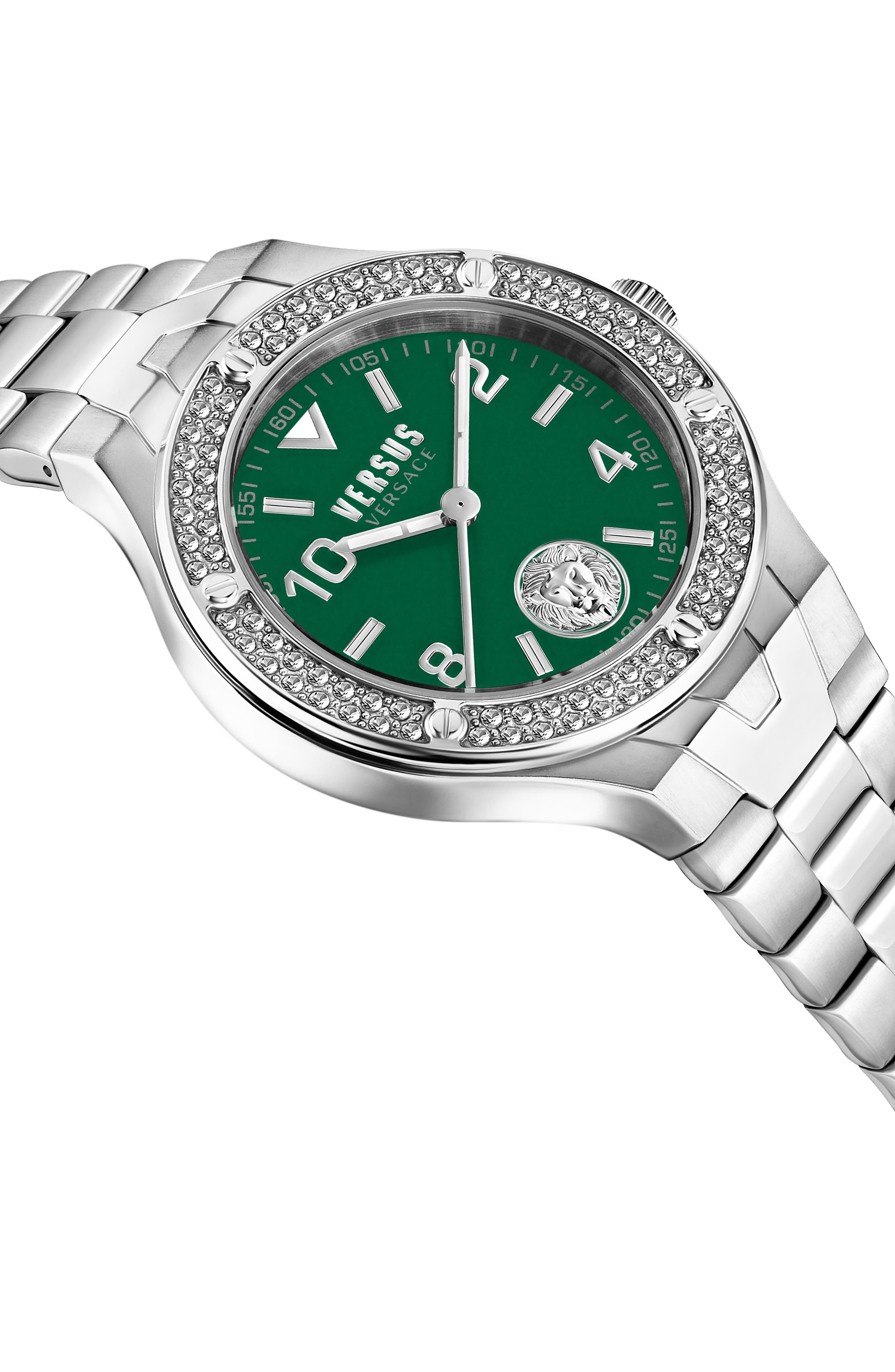 VERSUS Versace Vittoria Crystal Bracelet Watch, 38mm | Nordstrom