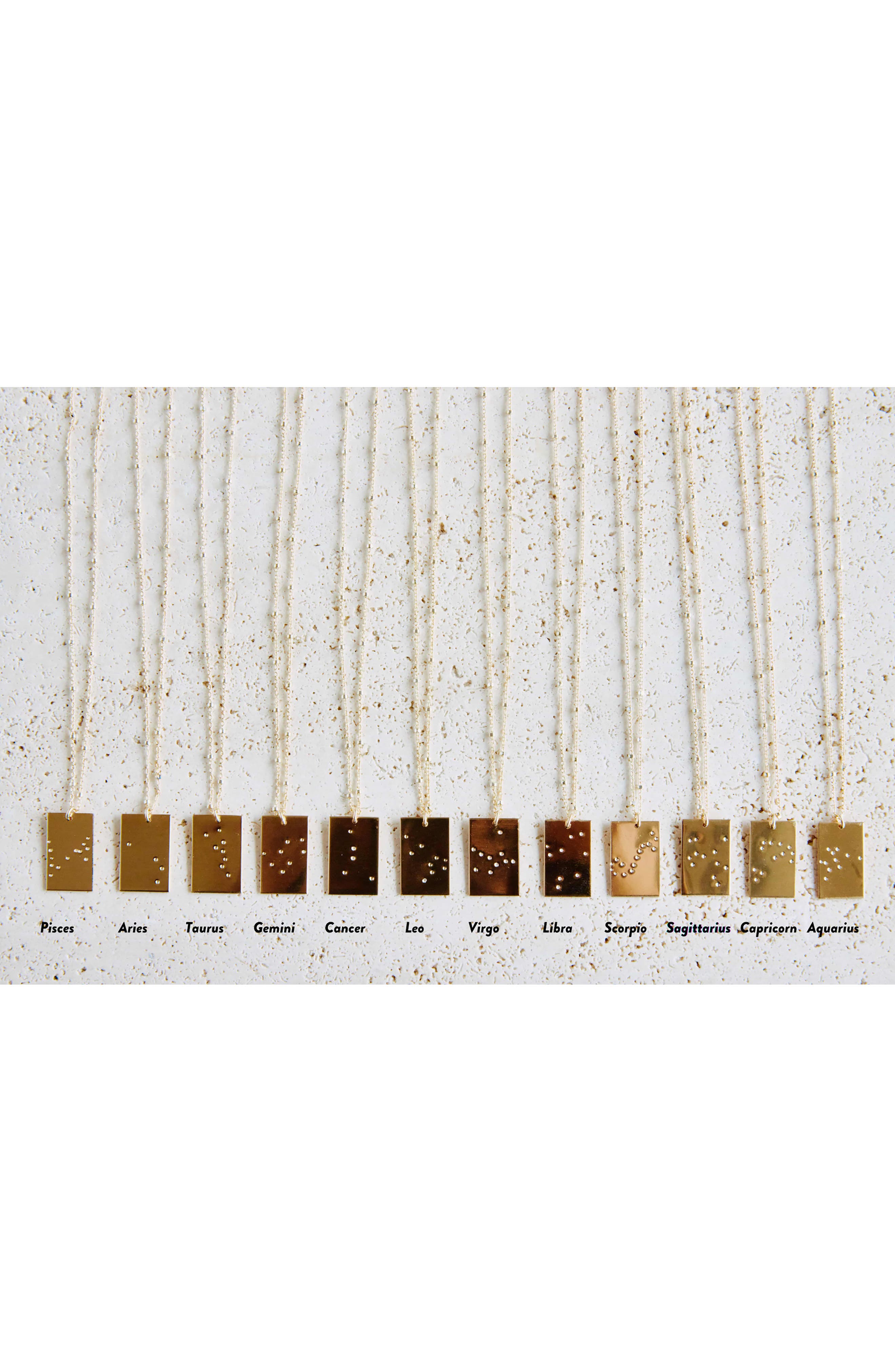 Set & Stones Zodiac Constellation Pendant Necklace | Nordstrom