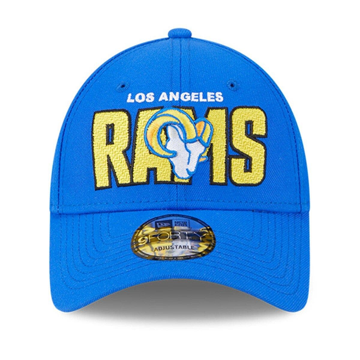 New Era Men's New Era Royal Los Angeles Rams 2023 NFL Draft 9FORTY ...