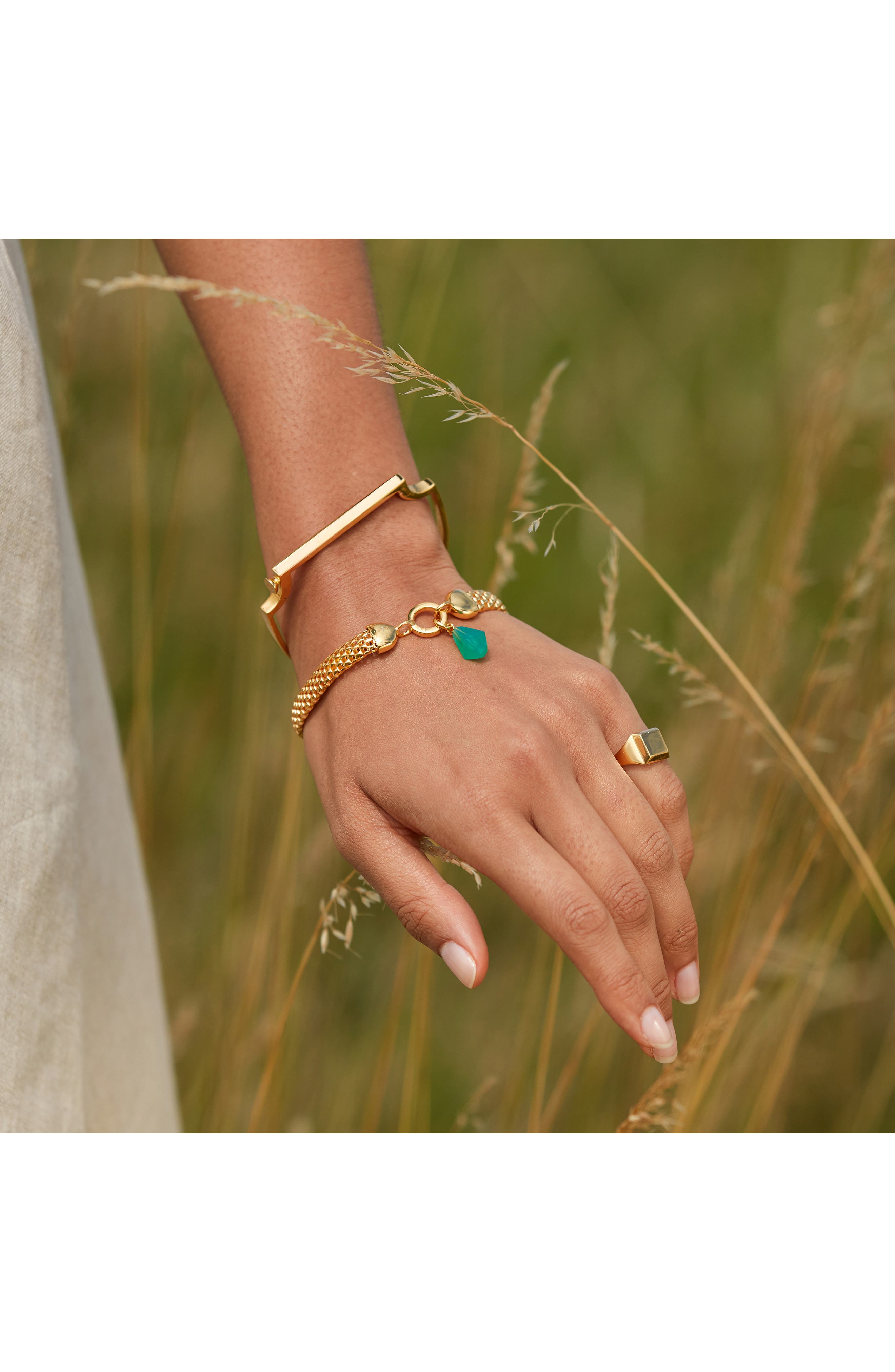 Monica Vinader Engravable Signature Thin Bangle | Nordstrom