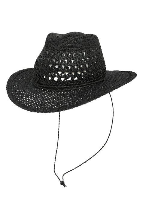 Panama Hat with Chin Strap