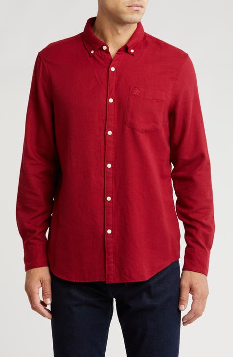 Men's Red Flannel Shirts | Nordstrom Rack