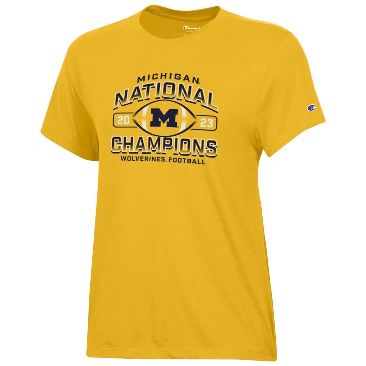 Champion Women's Champion Maize Michigan Wolverines College Football ...