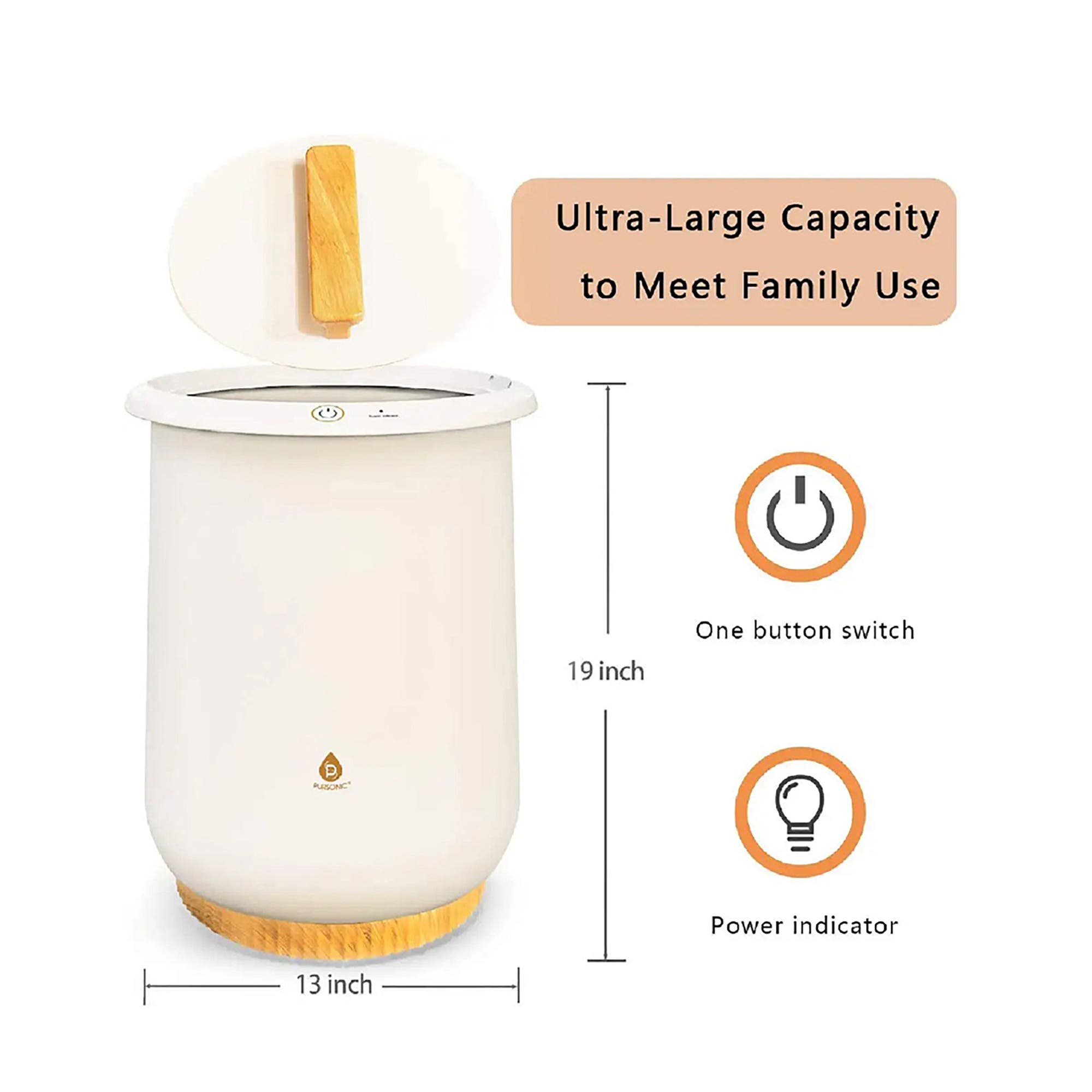 PURSONIC Bucket Style Towel Warmer | Nordstrom