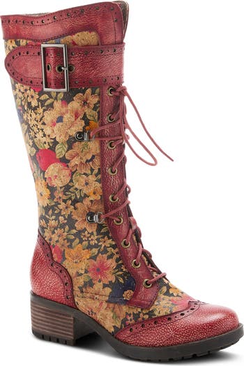 L'Artiste by Spring Step L'Artiste Kisha-Flora Leather Boot (Women ...