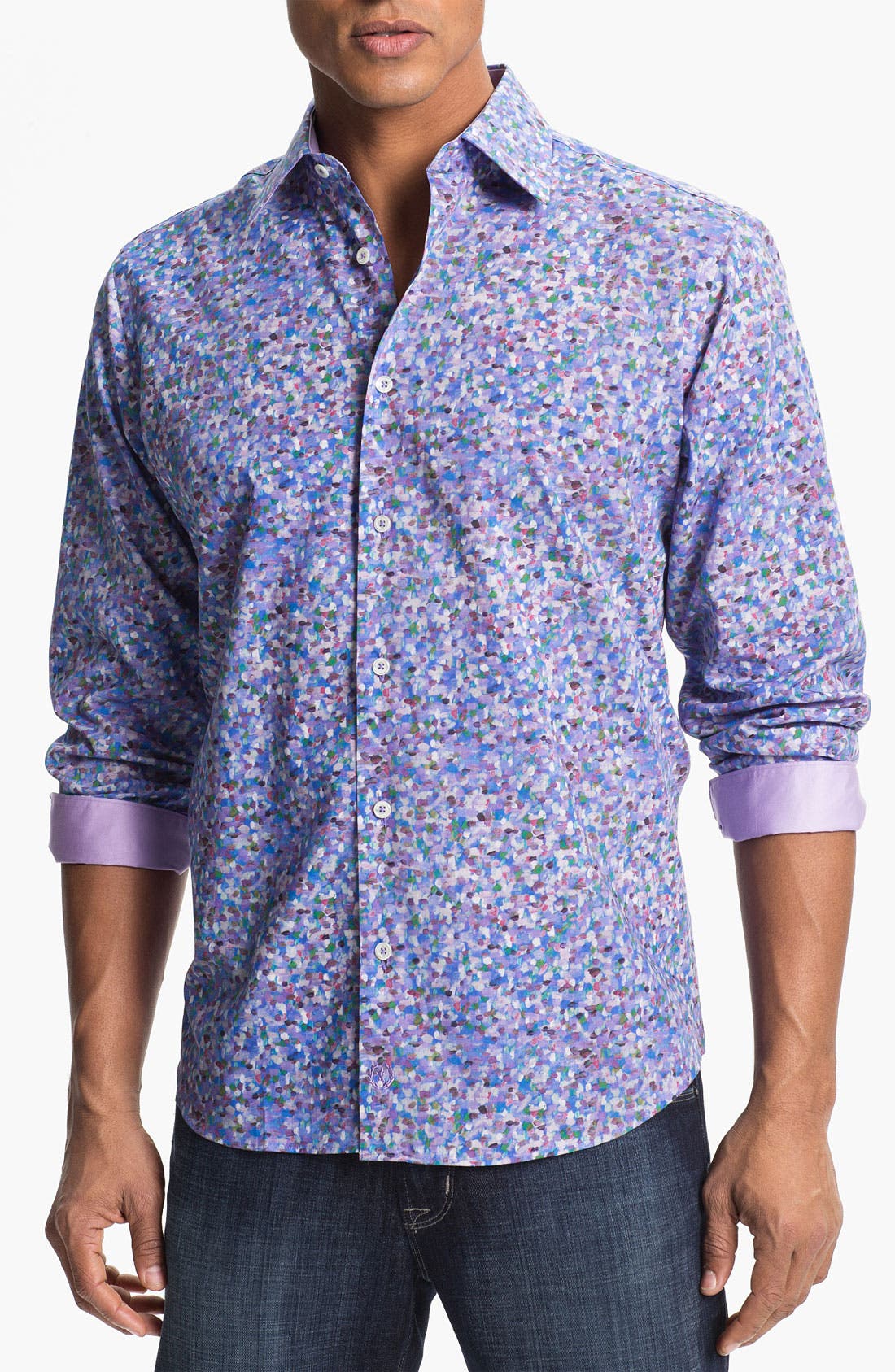 Bugatchi Uomo Classic Fit Sport Shirt | Nordstrom