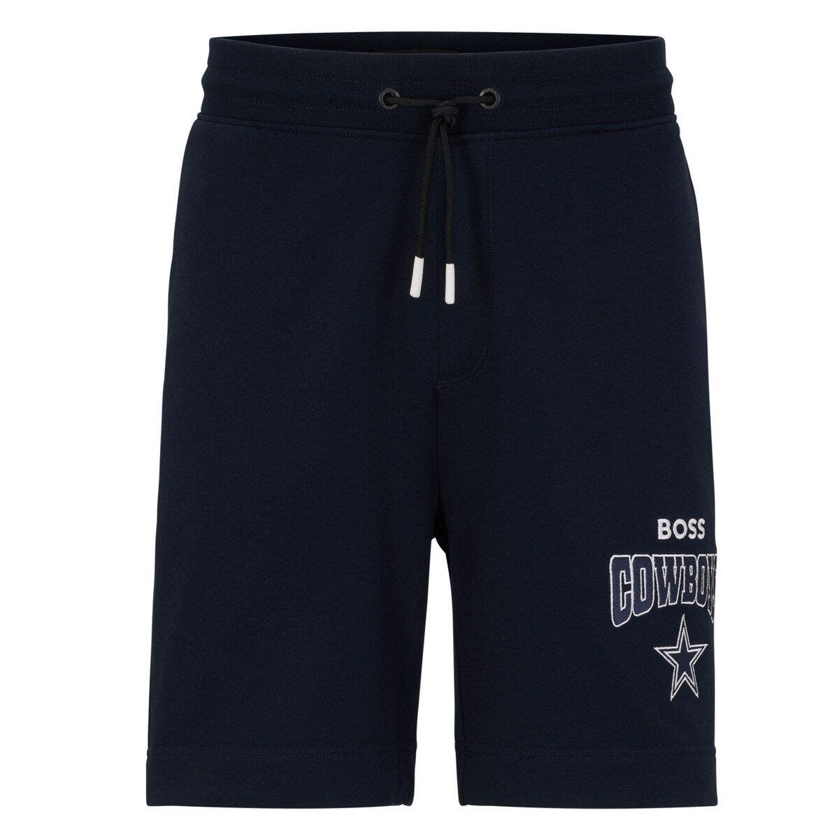 Boss X NFL Men's BOSS X NFL Navy/White Dallas Cowboys Snap Shorts ...