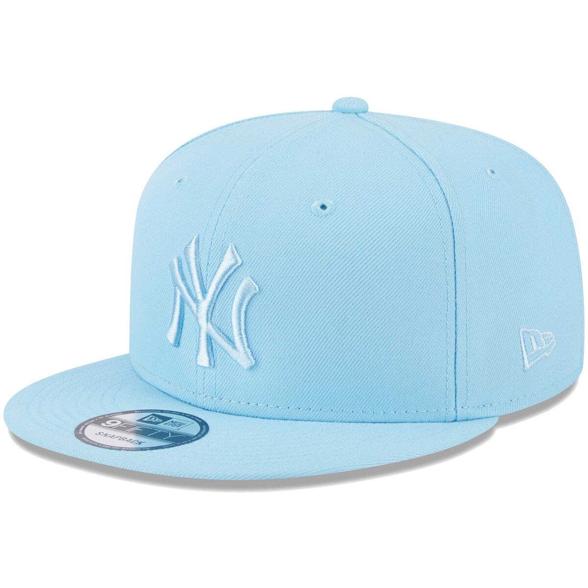 New Era Men's New Era Light Blue New York Yankees Spring Color Basic ...