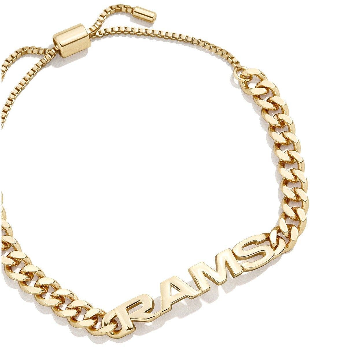 BaubleBar Gold Los Angeles Rams Chain Bracelet | Nordstrom