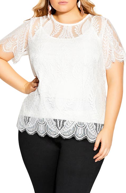 Ivory Plus Size Tops For Women Nordstrom