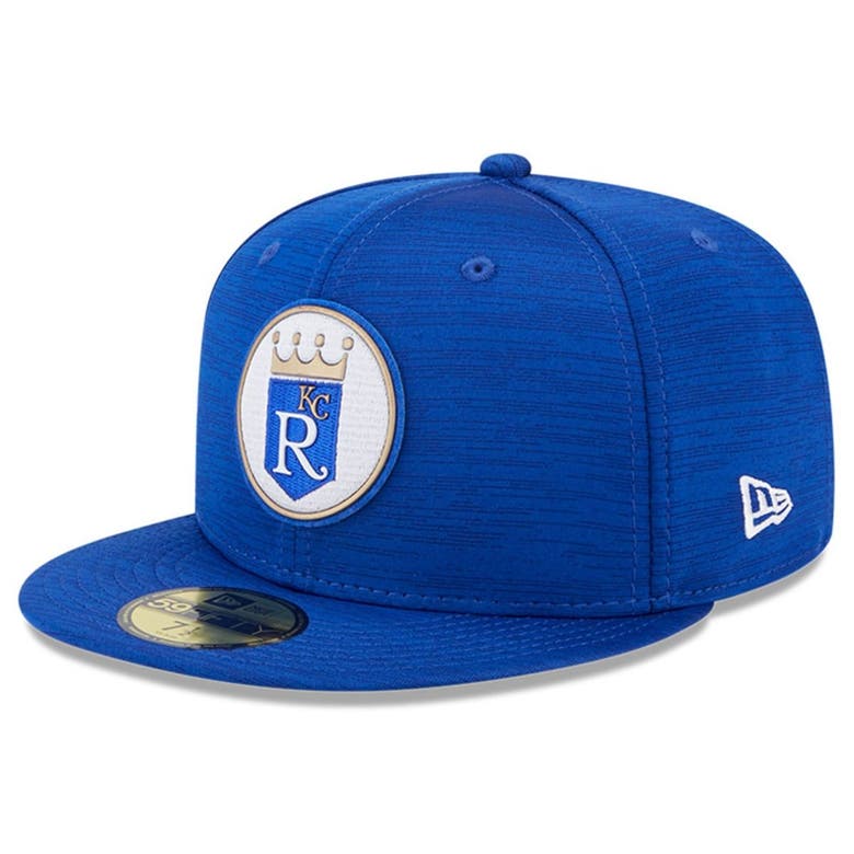 New Era Royal Kansas City Royals 2023 Clubhouse 59fifty Fitted Hat ...