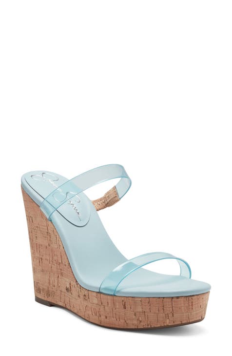 Women's Blue Wedge Sandals | Nordstrom