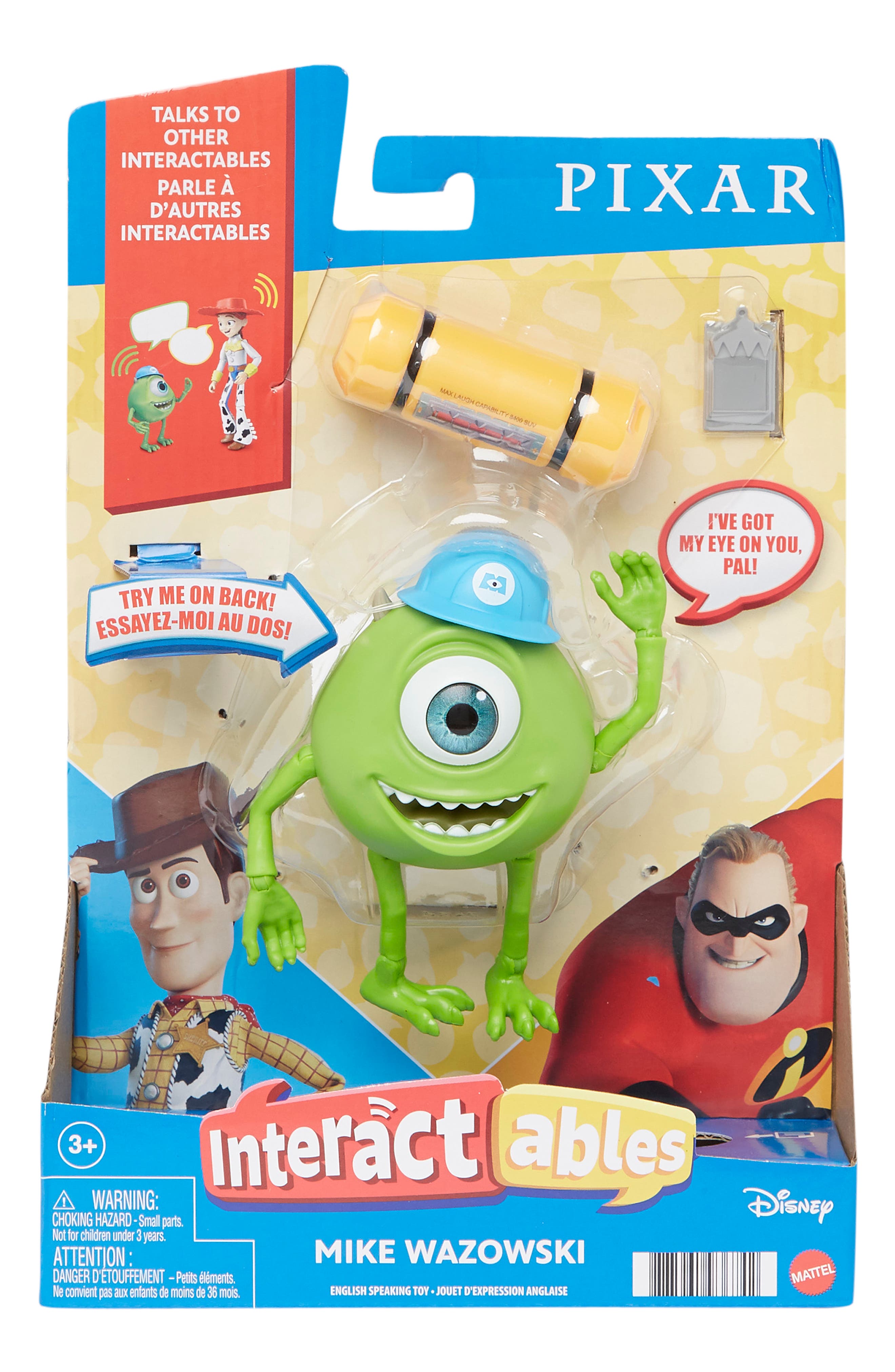 MATTEL Pixar Interactables Mike Wazowski | Nordstromrack