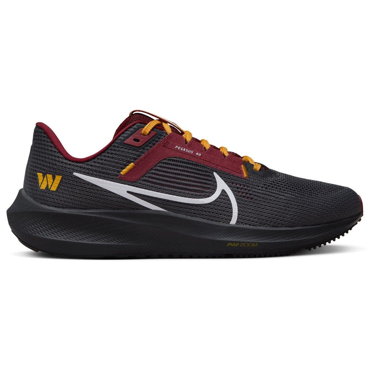 Nike Unisex Nike Anthracite Washington Commanders Zoom Pegasus 40 ...