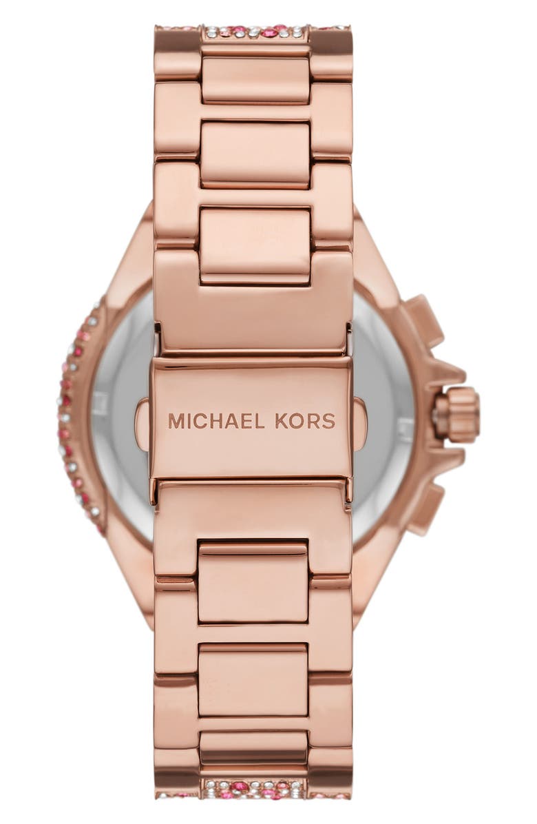 Michael Kors Camille Pavé Crystal Chronograph Watch, 43mm | Nordstromrack